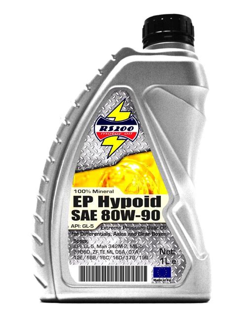 EP HYPOID GL-5 SAE 80W-90 - RS200