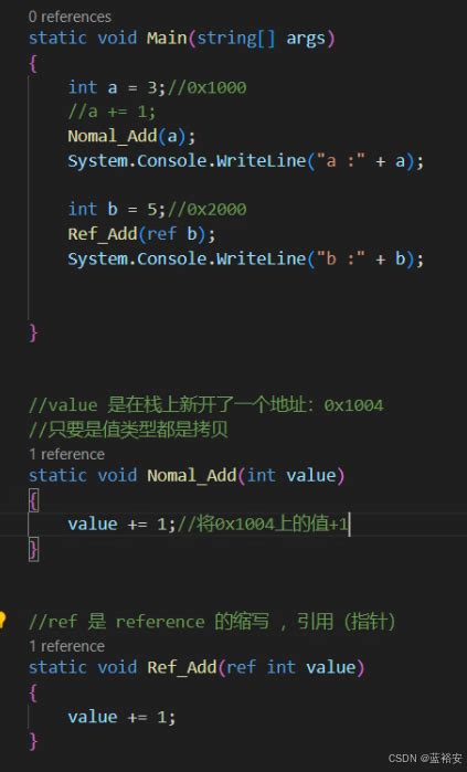 c 中ref和out关键字的区别及用法 csdn博客
