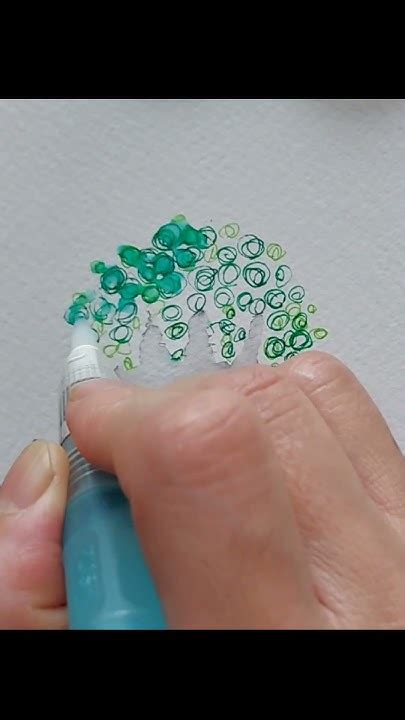 수채화 쉽게 그리기 플러스펜그림 Youtube