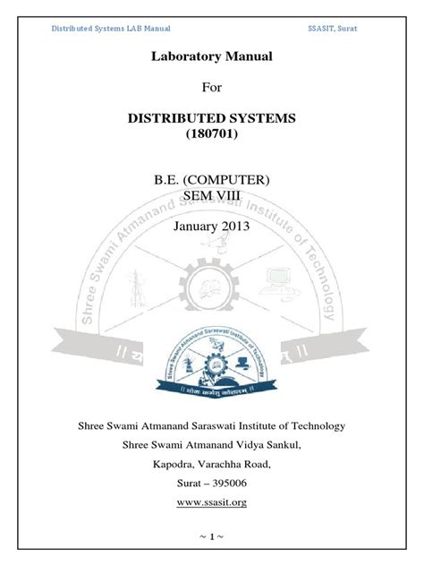 distributed system lab manual pdf java programming language