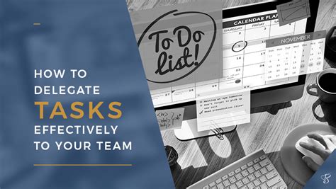 How To Delegate Tasks Effectively To Your Team TONIKA BRUCE