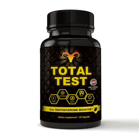 Totally Products Potenciador De Testosterona Total Test 60 Cápsulas