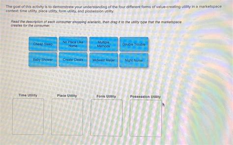 Solved The Goal Of This Activity Is To Demonstrate Your