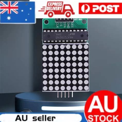 max7219 dot led matrix module output input common cathode 8x8 dot