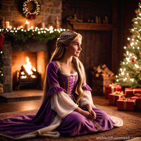 Rapunzel Christmas Dress