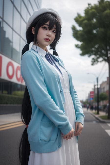 雪之下雪乃 约会装 Yukinoshita Yukino V10 Stable Diffusion Lora Civitai