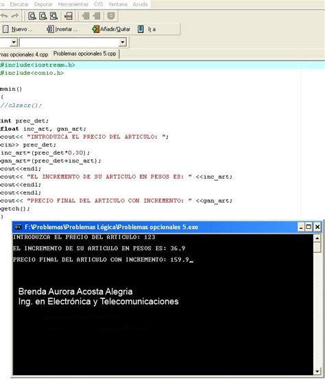 LÓGICA DE PROGRAMACIÓN Dev C Ejercicios