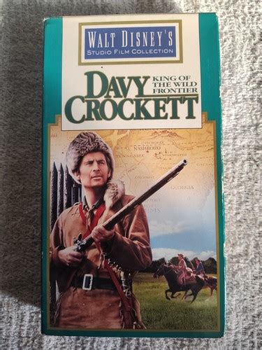 Davy Crockett King Of The Wild Frontier 1955 Release Vhs Walt
