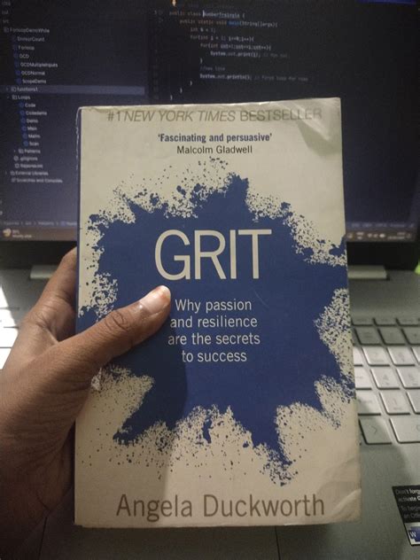 My Book On Grit The Power Of Passion And Perseverance By Angela