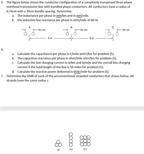 The Figure Below Shows The Conductor Configuration Of A Completely