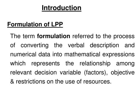 Ppt Linear Programming Problem Powerpoint Presentation Free Download
