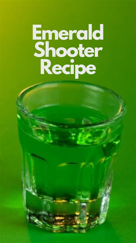 12 Best Green Shots To Drink Recipe Shooter Recipes Green Shot