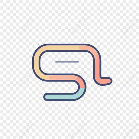 무지개 팔레트의 쉬운 문자 S 로고 벡터t 로고미니멀리즘 Png 일러스트 무료 다운로드 Lovepik