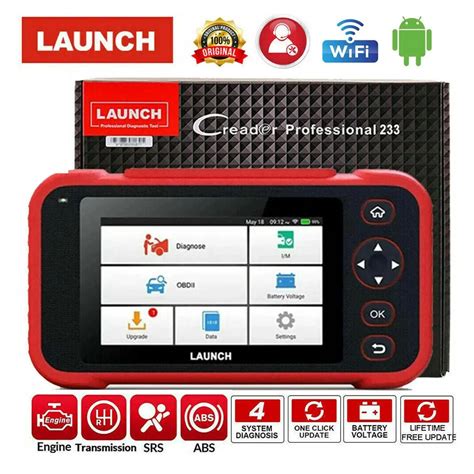 Launch 233 Advanced Obd Car Scan Tool Creader Professional Crp233 Obd2