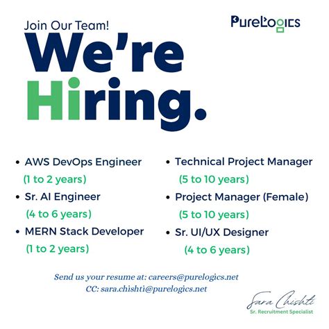 Sara Chishti Posted On Linkedin