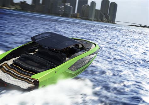Lamborghini Is Building A 4000 Hp Luxury Speedboat Daily Rubber