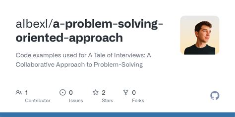 github albexl a problem solving oriented approach