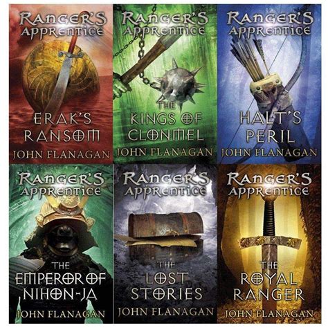 Rangers Apprentice Series 2 John Flanagan Collection 6 Book Set The Ro