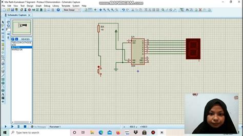 Video Pembelajaran 7 Segment Dengan Menggunakan Aplikasi Proteus Youtube