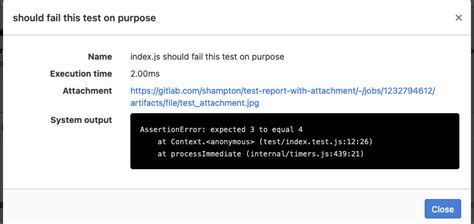 Unit Test Reports Gitlab