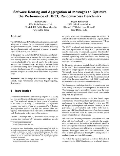 Pdf Mpi And Communication Software Routing And Aggregation Of