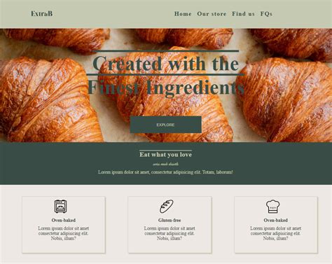 Github Mkw420bakerywebsite Bakery Website Made With Html Css
