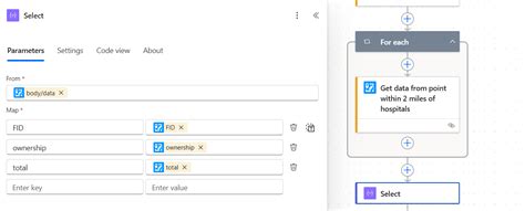 Get Data From Feature Layer Action Return Only Se Esri Community