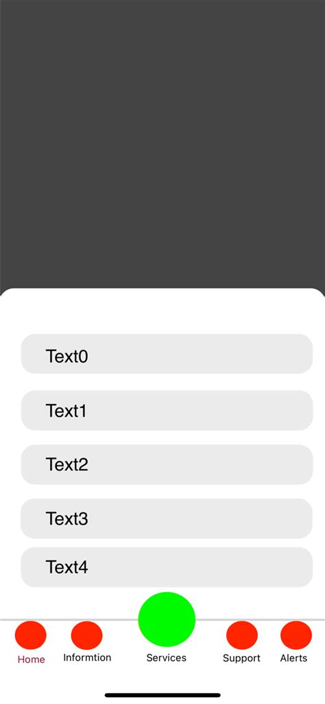 Ios Present A View Modally Below The Tabview In SwiftUI Stack Overflow