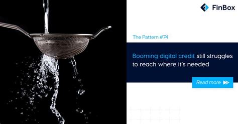 Sanjeet Sahu On Linkedin The Pattern 74 Booming Digital Credit Still Struggles To Reach Where