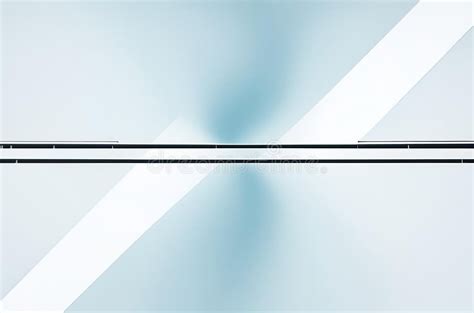A White Abstract Background Featuring Intersecting Lines Creating A