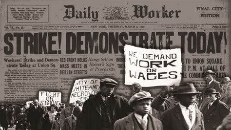 International Unemployment Day The 1930 Revolt Against Capitalist