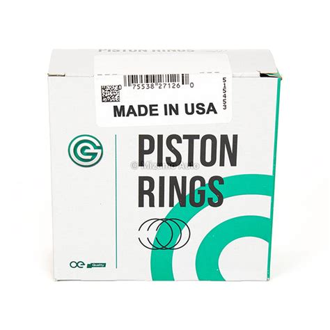 Usa Piston Rings Fit 99 12 Saab Subaru 2 5l Ej25 Ej255 Ej258 Mizumo Auto