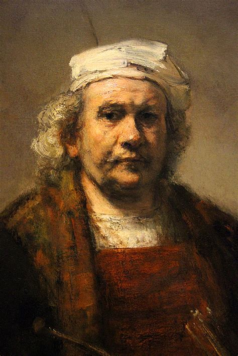 Rembrandt Van Rijn Self Portrait