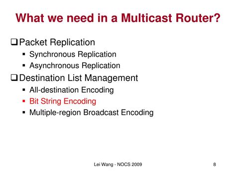 Ppt Recursive Partitioning Multicast A Bandwidth Efficient Routing
