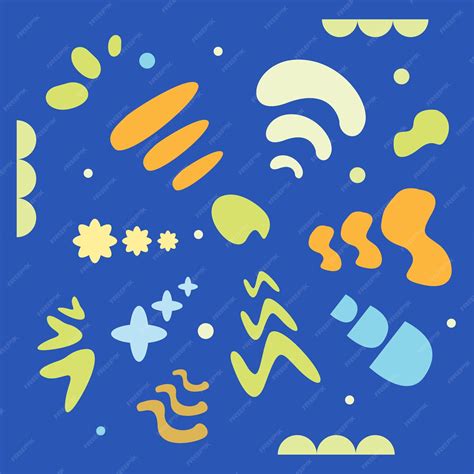 Premium Vector Shape Colorful Element