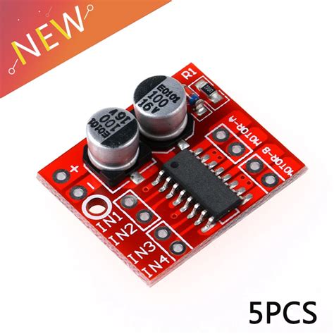 Business Industrial PCS A Mini Dual Channel DC Motor Driver Module L N PWM Speed Control
