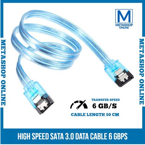 Jual High Speed Sata Iii Data Cable Gbps Harddisk Kabel Hdd Ssd Shopee Indonesia