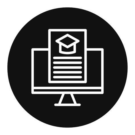 Premium Vector Educational Programs Icon Vector Image Can Be Used For