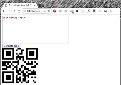 Tutorial Membuat QR Code Dengan JQuery Ananpedia