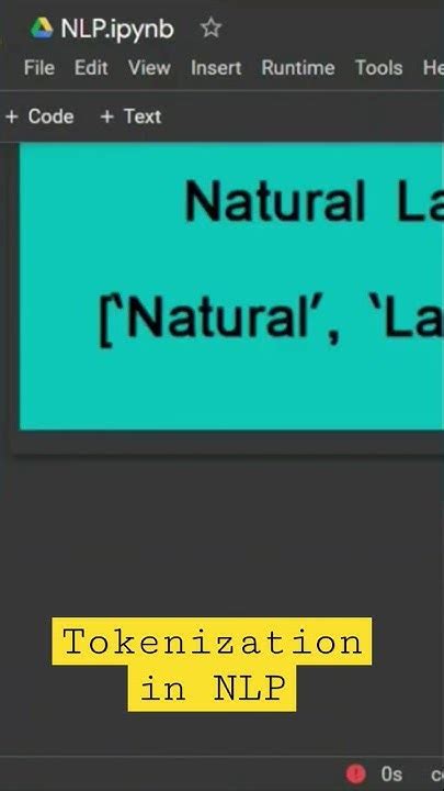 Tokenization In Nlp Codersarts Python Nlp Youtube