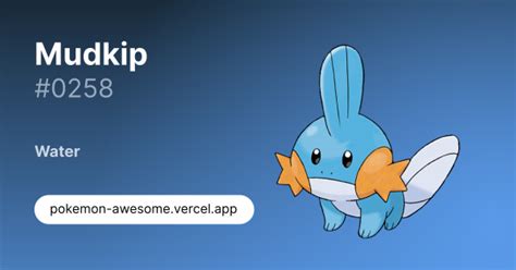 Mudkip · 0258