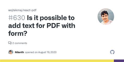 is it possible to add text for pdf with form · issue 630 · wojtekmaj