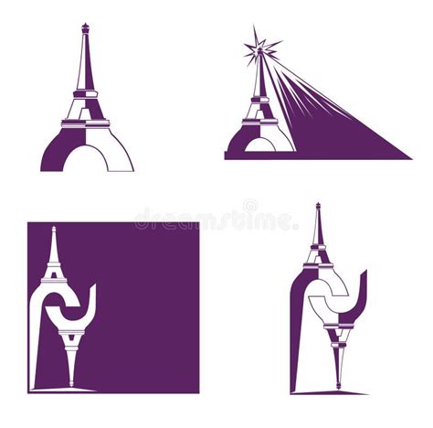 Abstract Eiffel Tower Stock Vector Illustration Of Paris 25999730