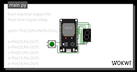 Práctica 1 Contador Wokwi Esp32 Stm32 Arduino Simulator