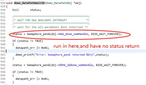 ccs iwr1443 iwr1443 error in call hwa finished have no status return