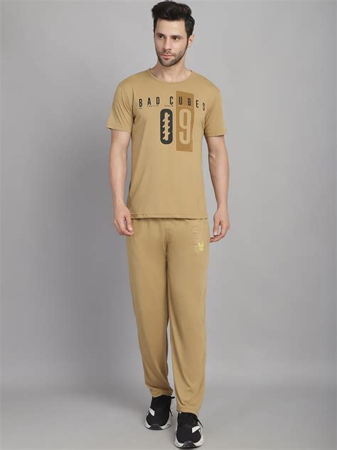 Buy VIMAL JONNEY Typography Printed T Shirt With Trouser Tracksuits For Men 28496972 Myntra