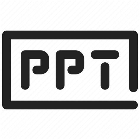 File Format Powerpoint Ppt Presentation Icon Download On Iconfinder