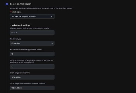 Provisioning On Aws Porter
