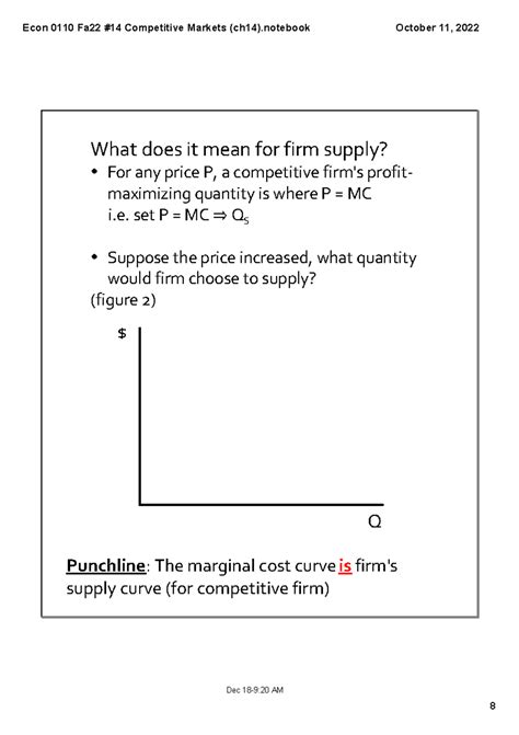 Econ 0110 lecture notes HF ǫ Studocu