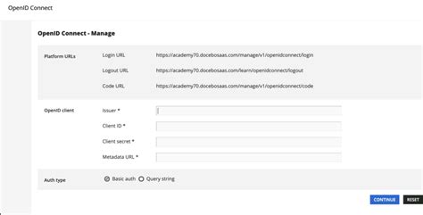 OpenID Connect Configuration Examples Docebo Help Support